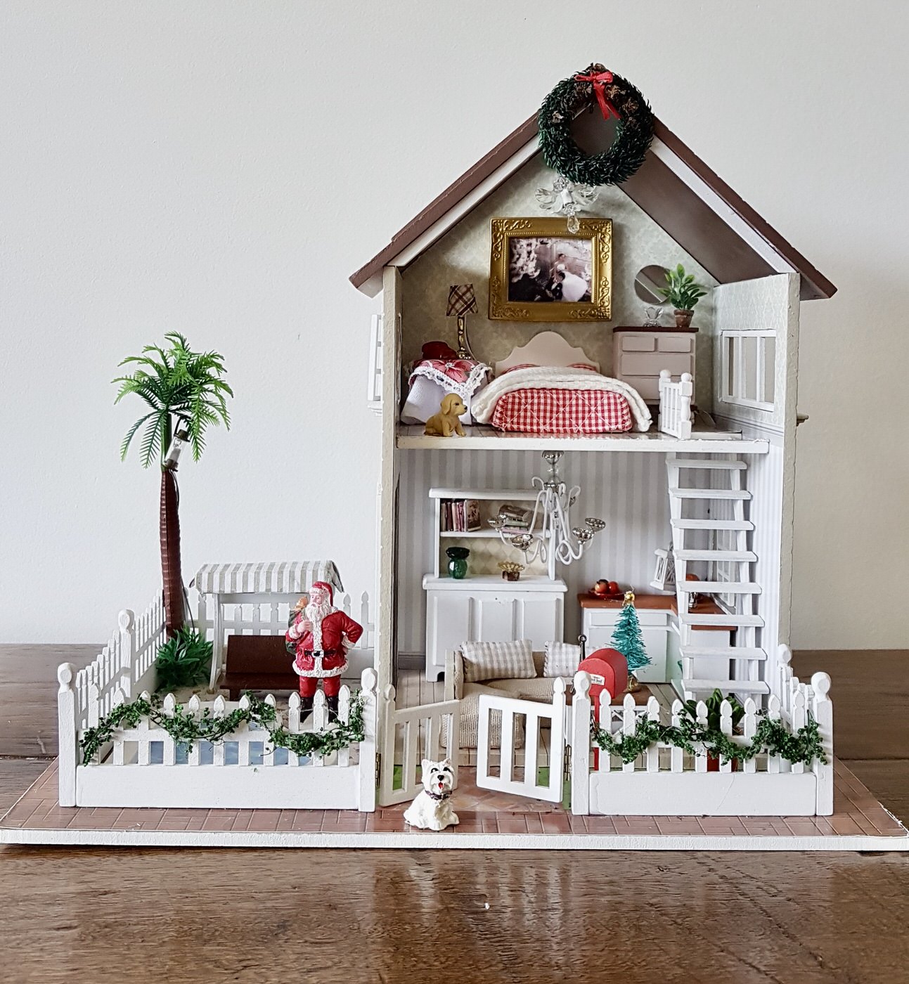 Chalé Musical E Iluminado Do Papai Noel – Bazar do Rema