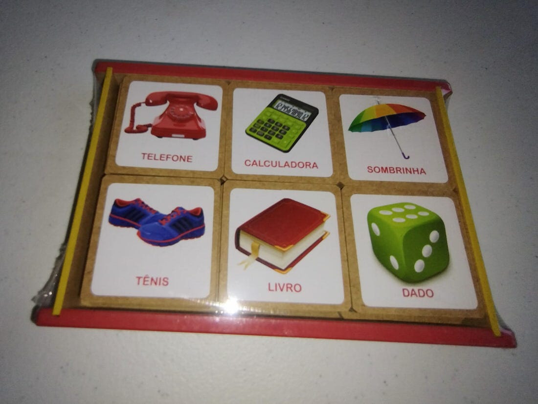 Jogo da mem?ria com objetos – Bazar do Rema